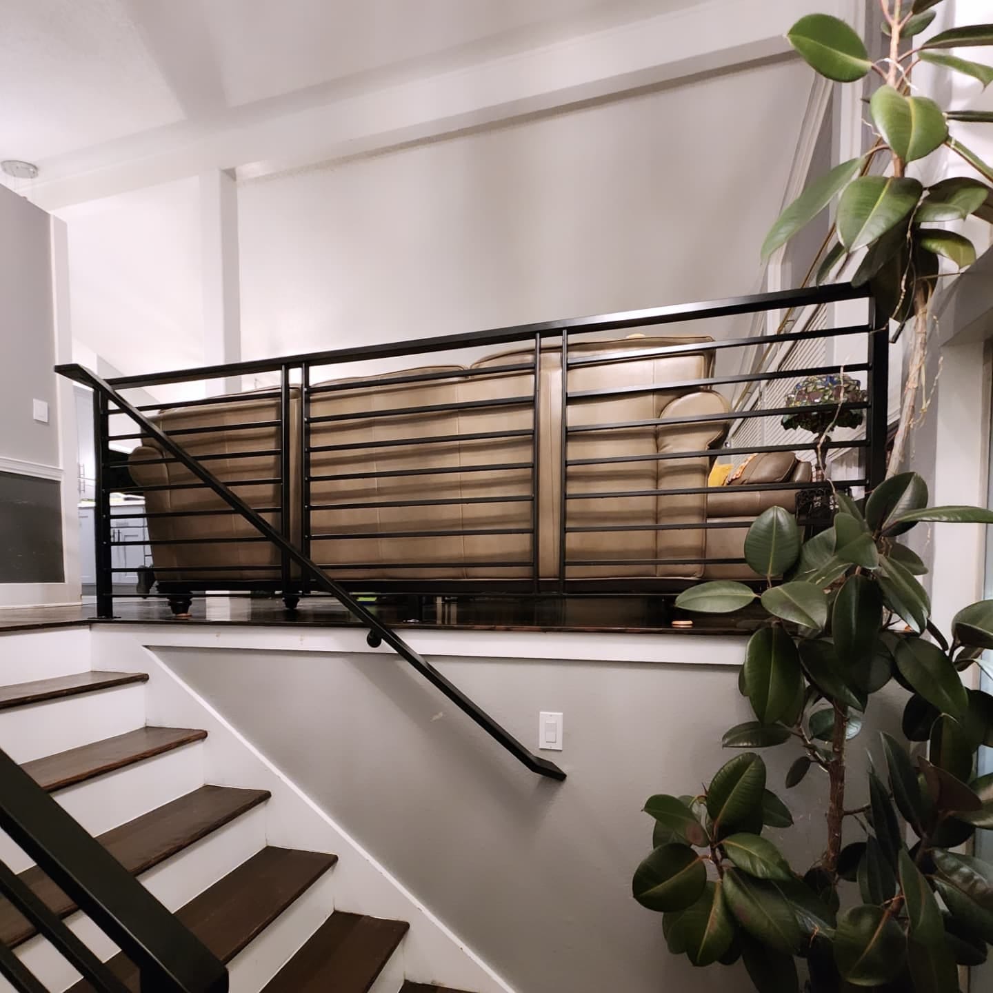 Railing in house interior - Commercial Welding Jobs